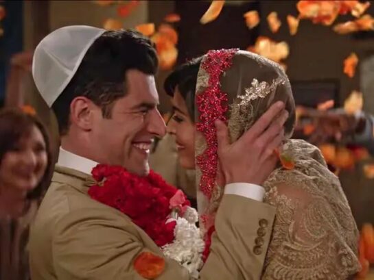 Confession: I always cry at Schmidt and Cece’s wedding 🥹 – random blog